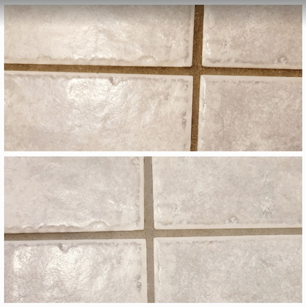 Day 9. Clean Tile Grout and/or Clean Corners of Floors/Counters